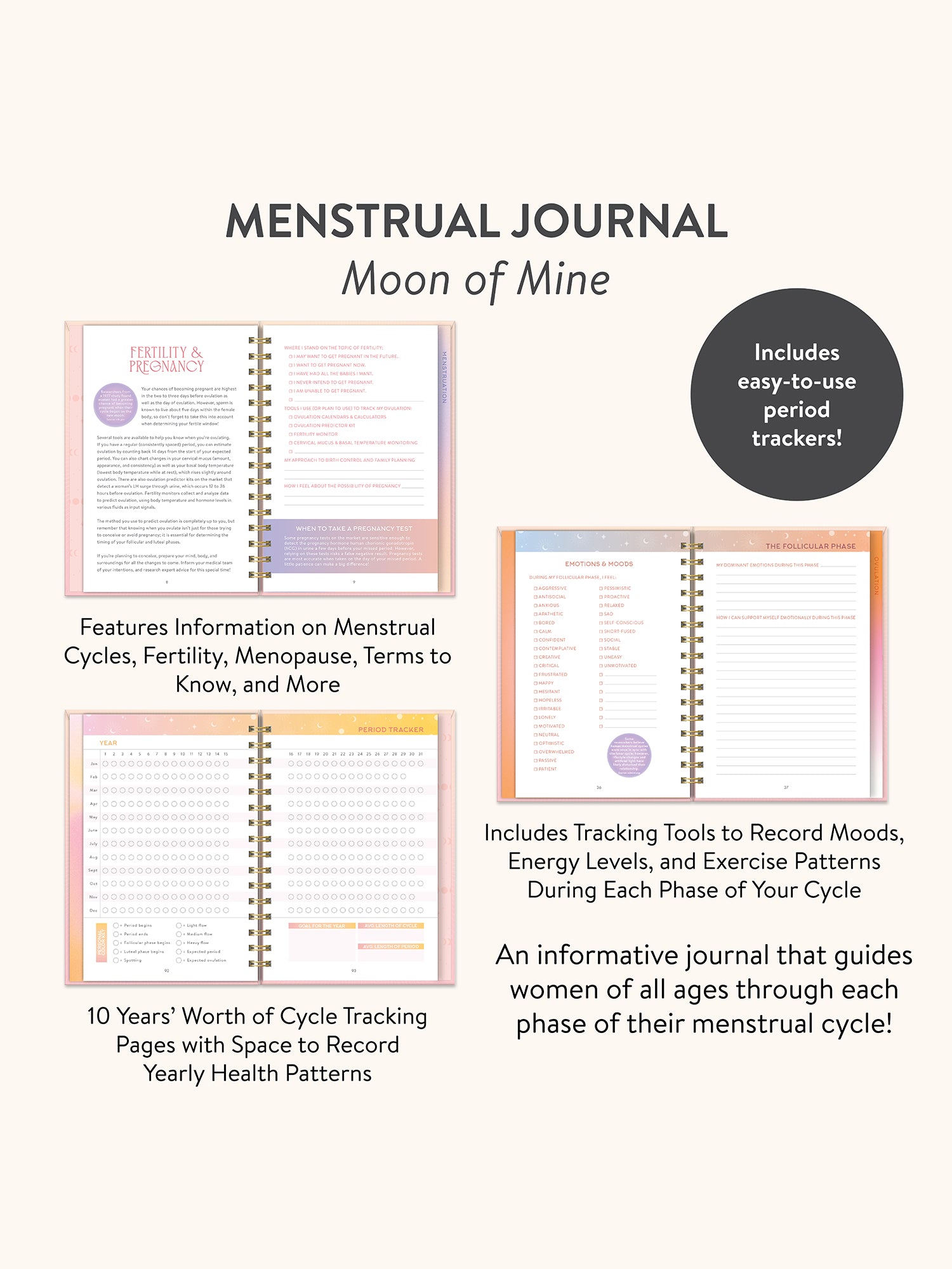 Moon of Mine Menstrual Journal – Studio Oh!