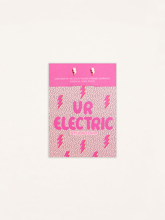 U R Electric Good Day Earrings – Studio Oh!