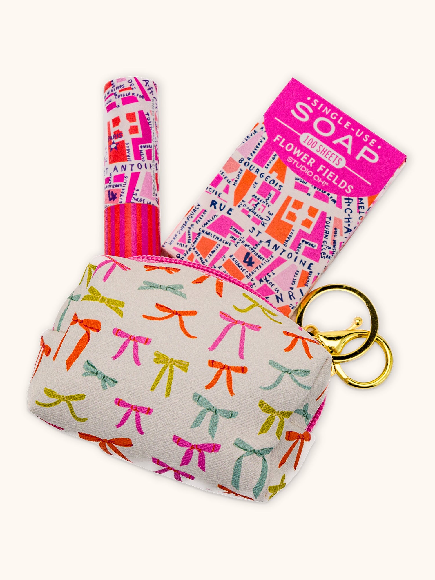 Put a Bow on It Key Chain Pouch – Studio Oh!