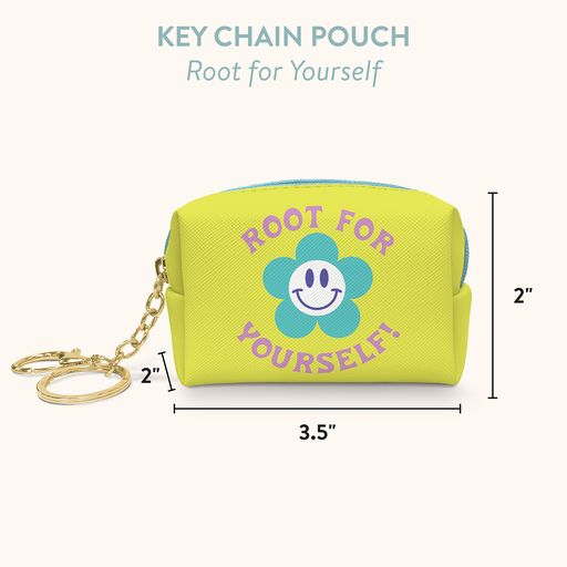 Root for Yourself Key Chain Pouch – Studio Oh!