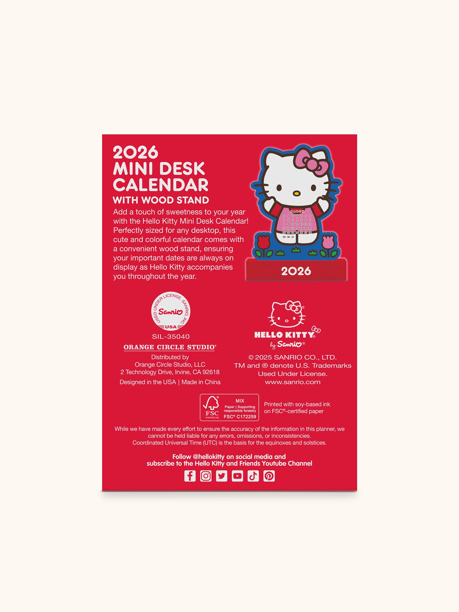 Calendars – Studio Oh!