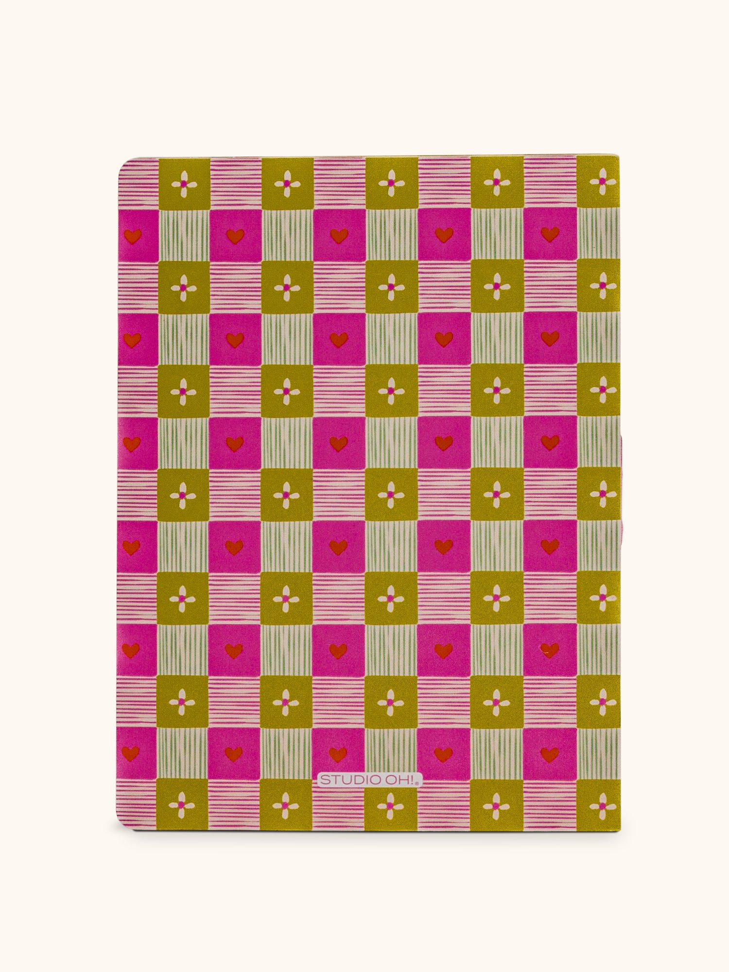 Patchwork Hearts Casey Notebook with Phone Loop – Studio Oh!