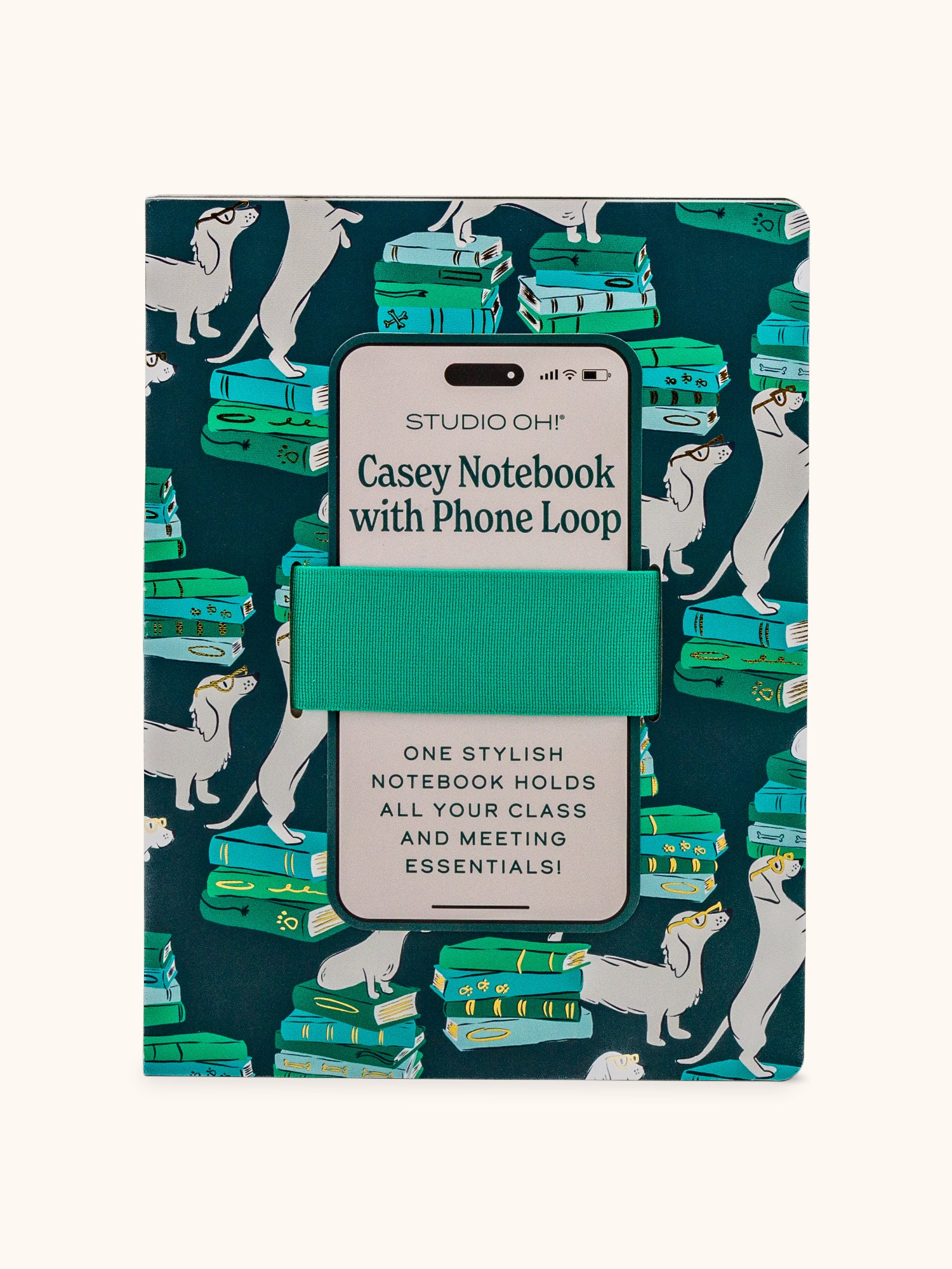 Smart Pups Casey Notebook with Phone Loop – Studio Oh!