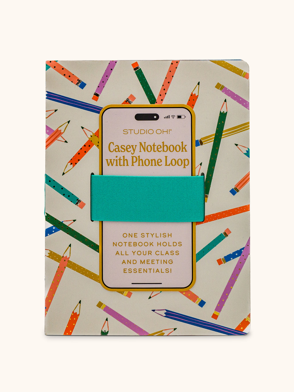 Make Your Mark Casey Notebook with Phone Loop – Studio Oh!