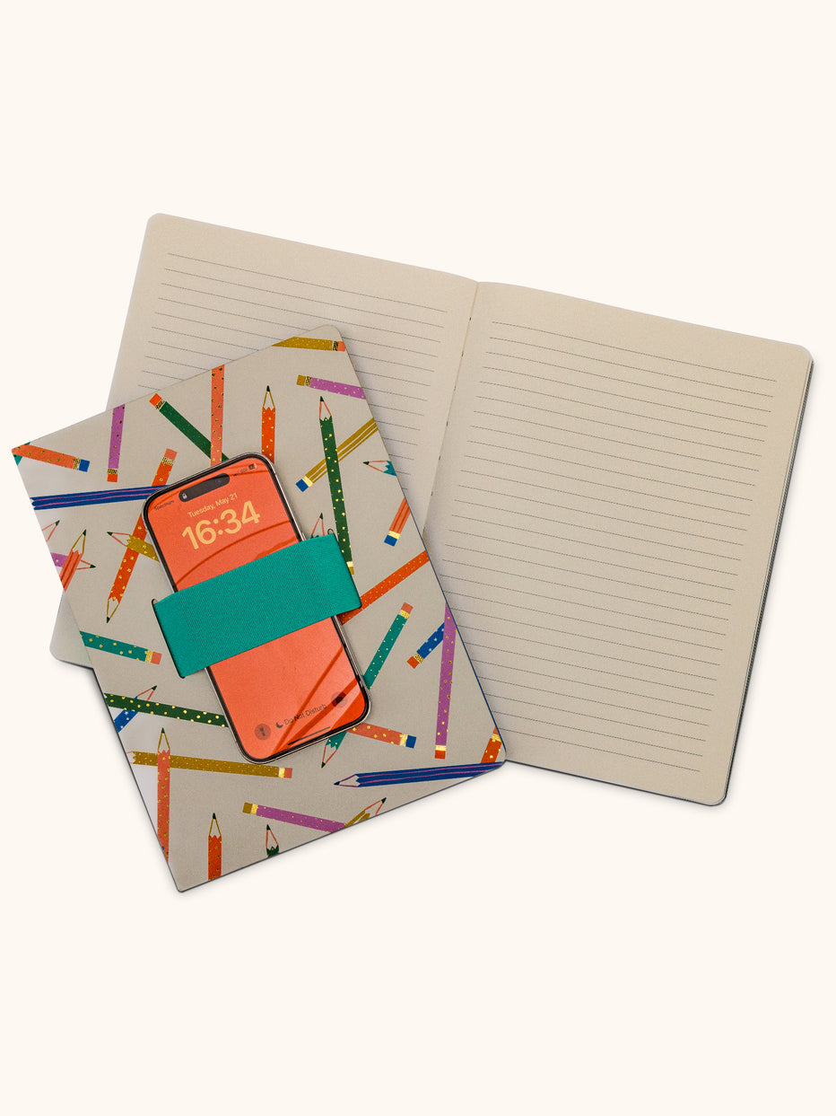 Make Your Mark Casey Notebook with Phone Loop – Studio Oh!