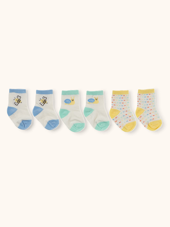 Baby Sock Trios - Love Bug – Studio Oh!