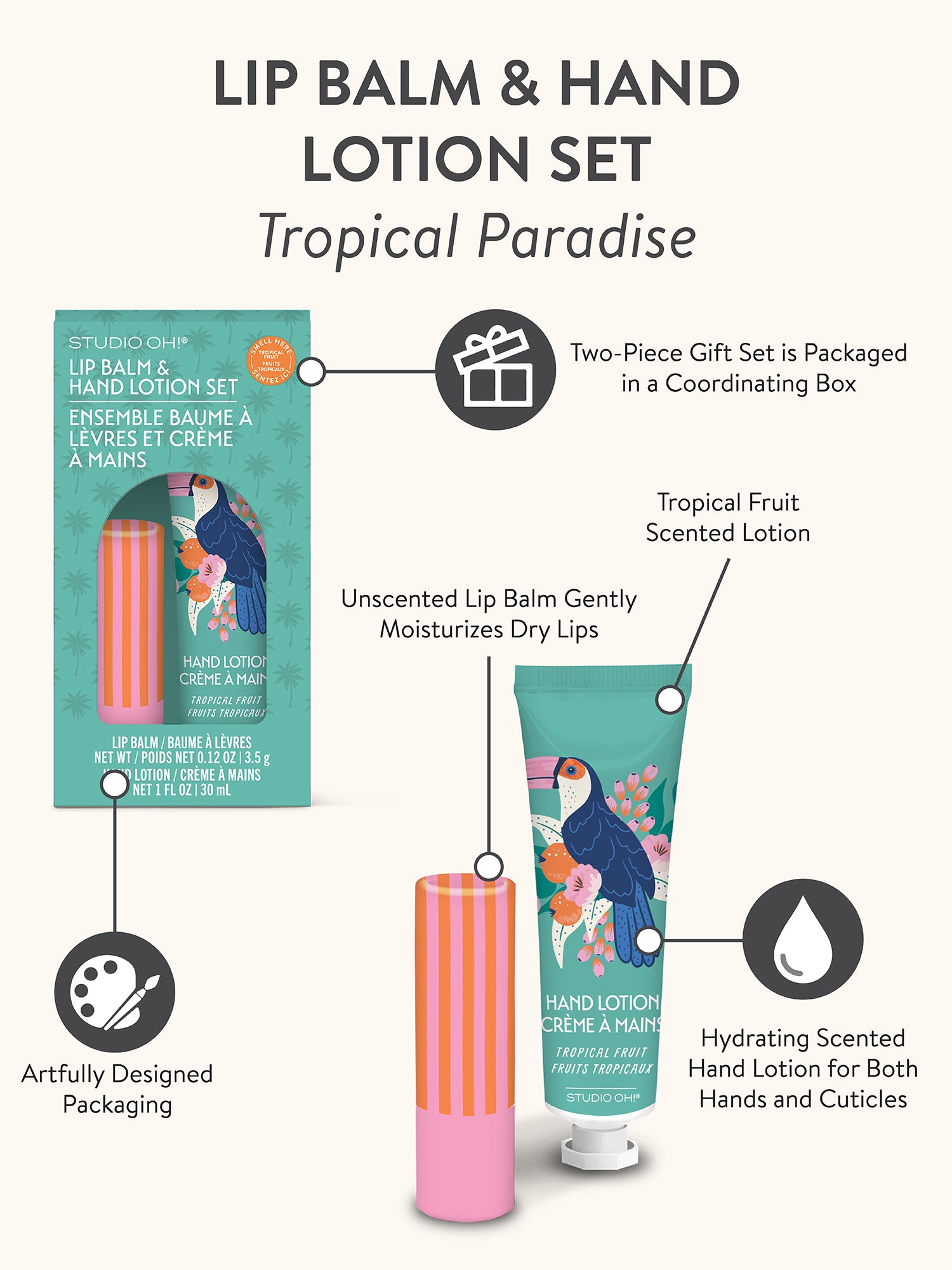 Tropical Paradise Self-Care Bundle – Studio Oh!