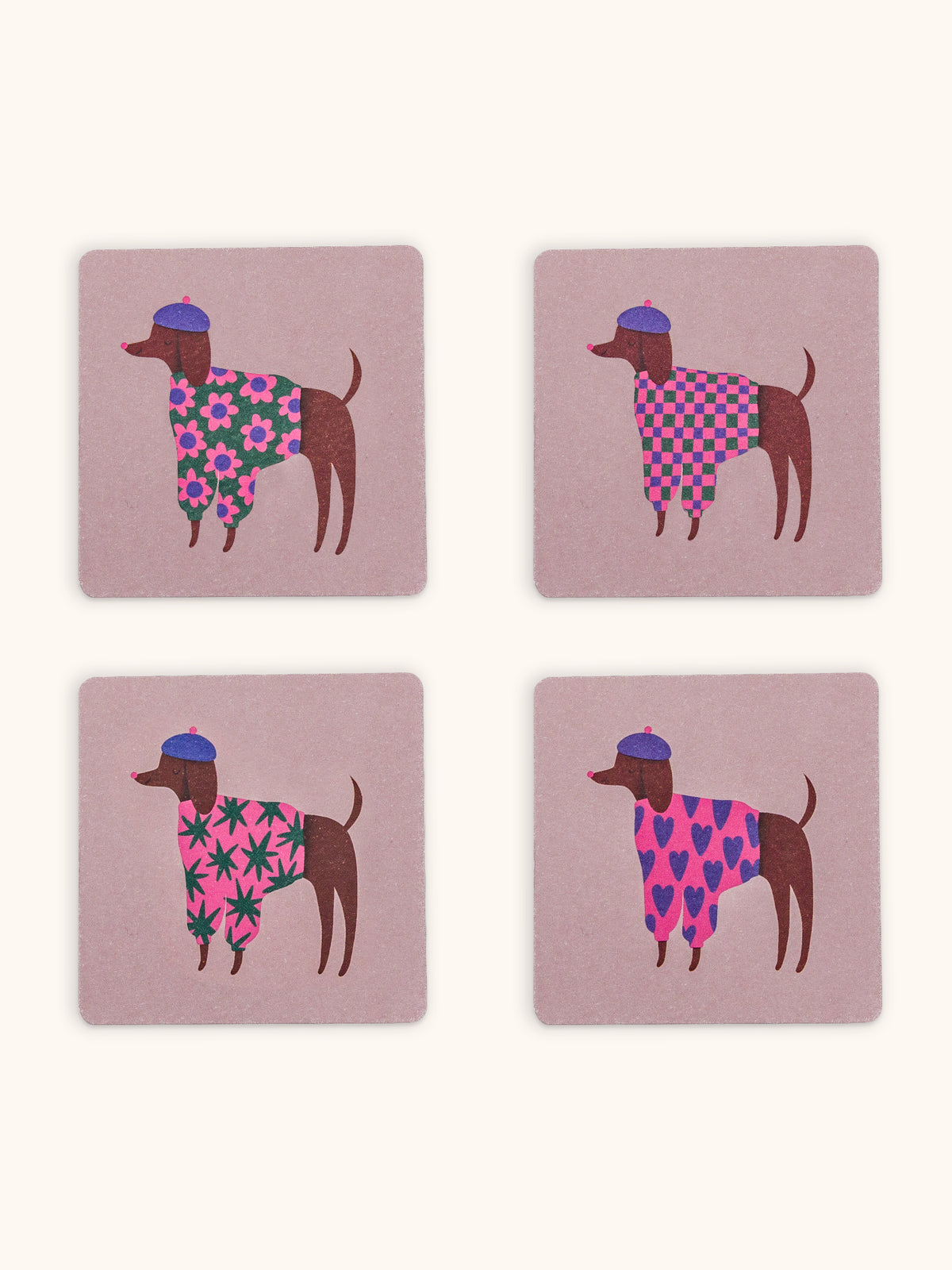 Bonjour, Mes Amis Mini Note Card Set with Stickers – Studio Oh!