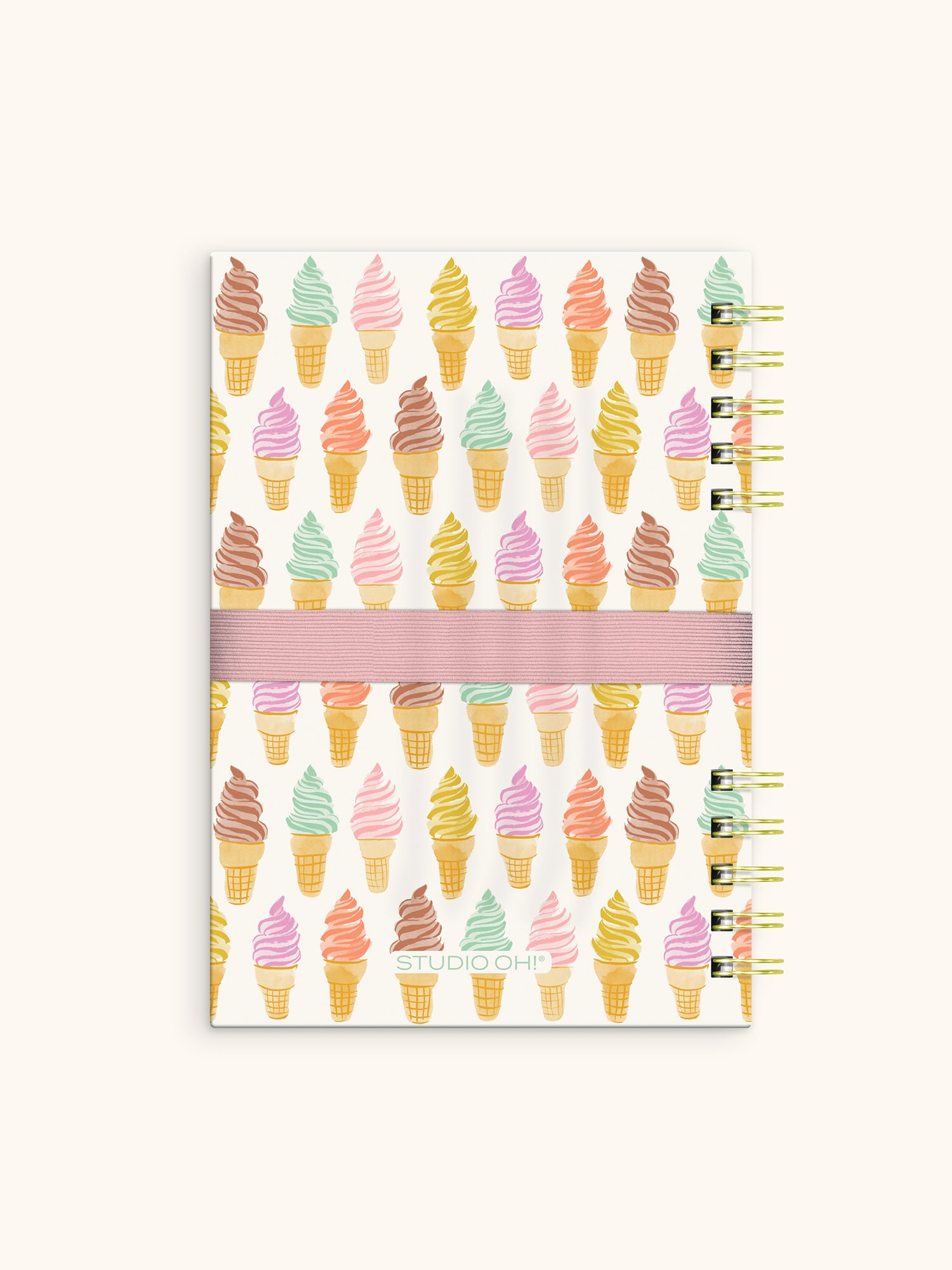 Cool & Creamy Harper Split-Spiral Notebook & Pen Set – Studio Oh!