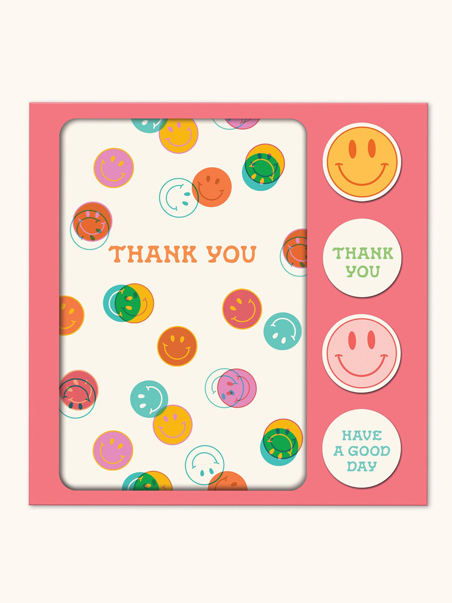 Be All Smiles Note Card Set with Stickers – Studio Oh!