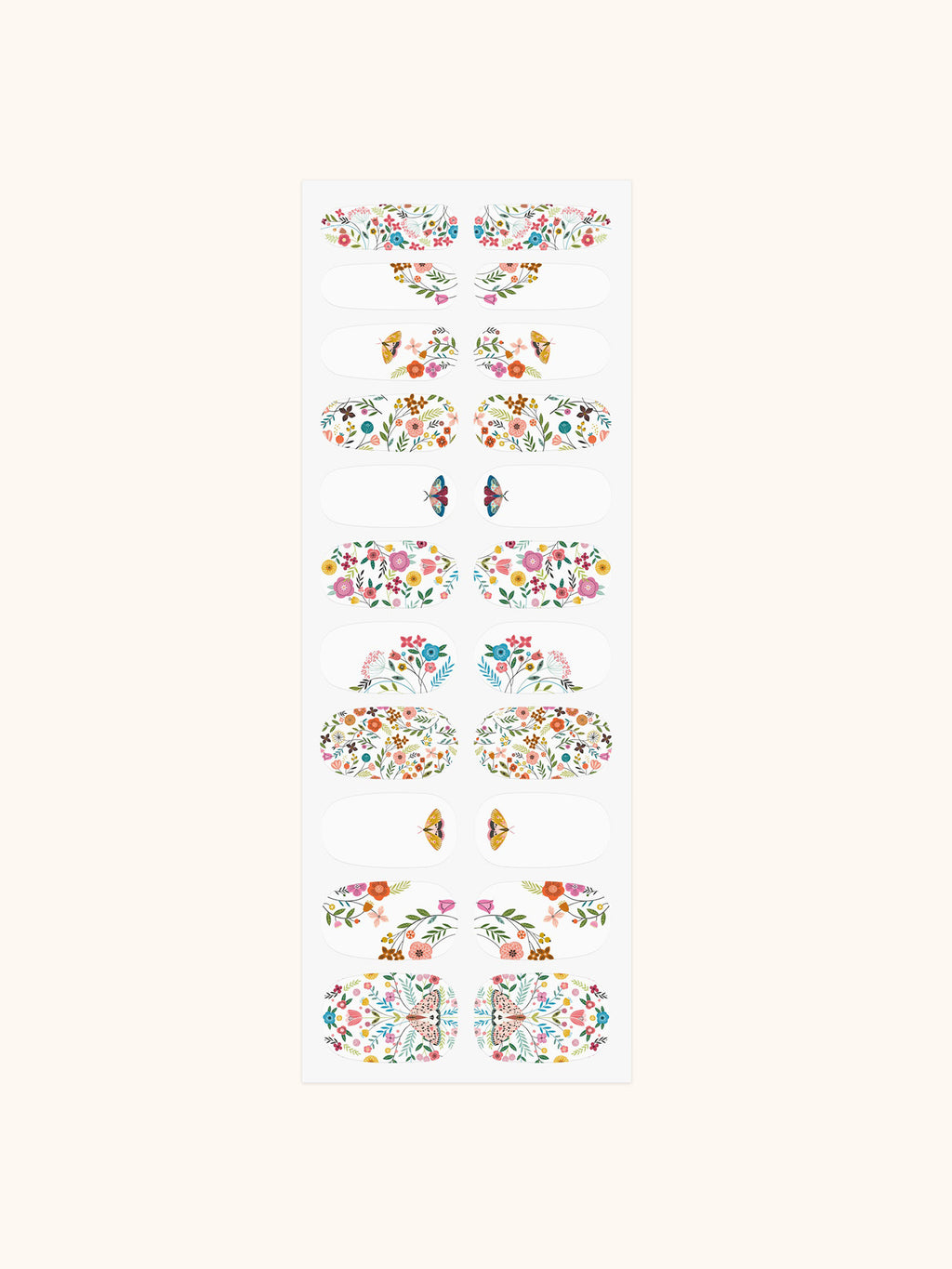 Floral Moths Mani Nail Wrap Kit – Studio Oh!