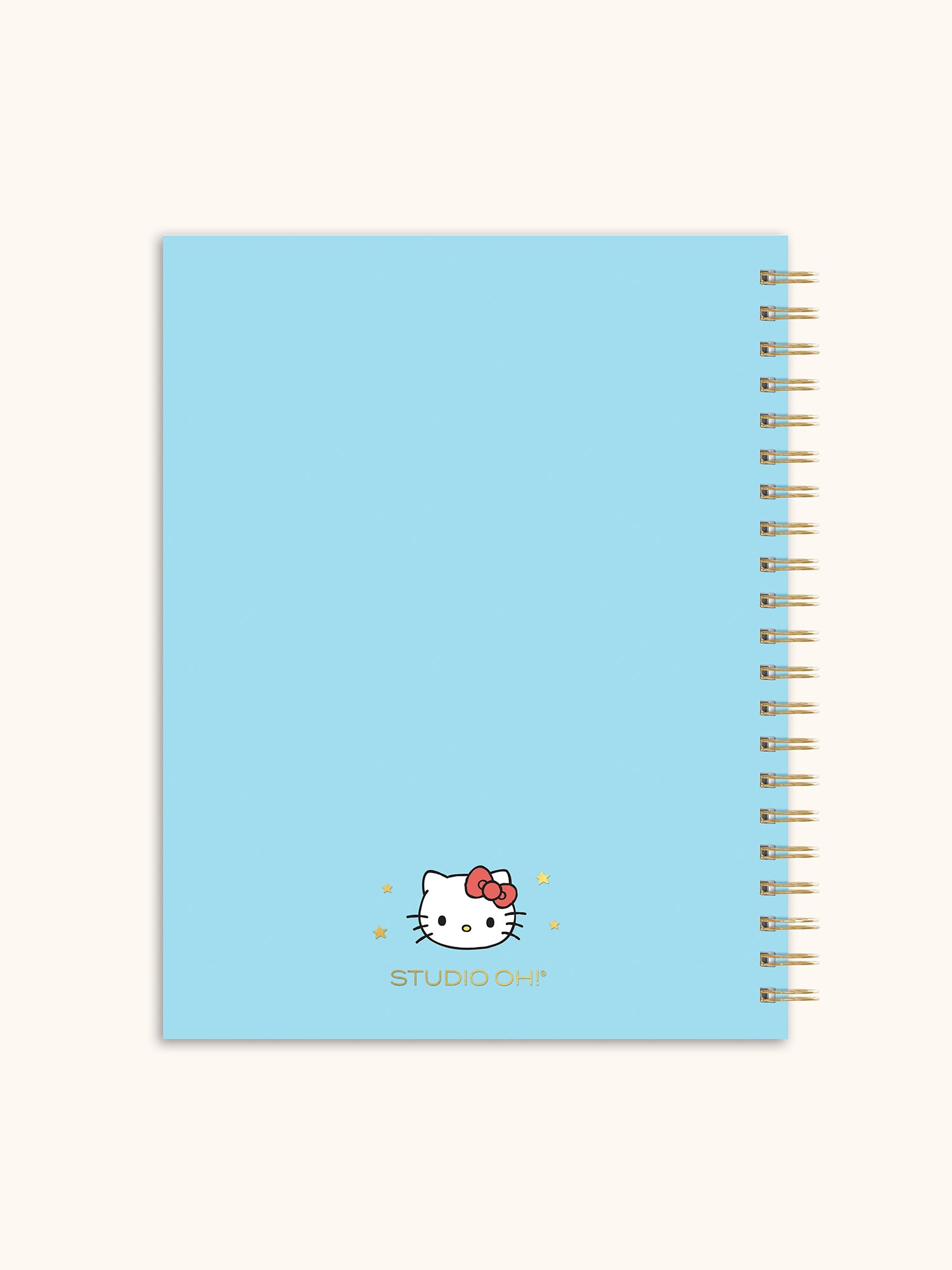 Hello Kitty and Friends College Letters Blue Extra-Large Spiral Notebo ...