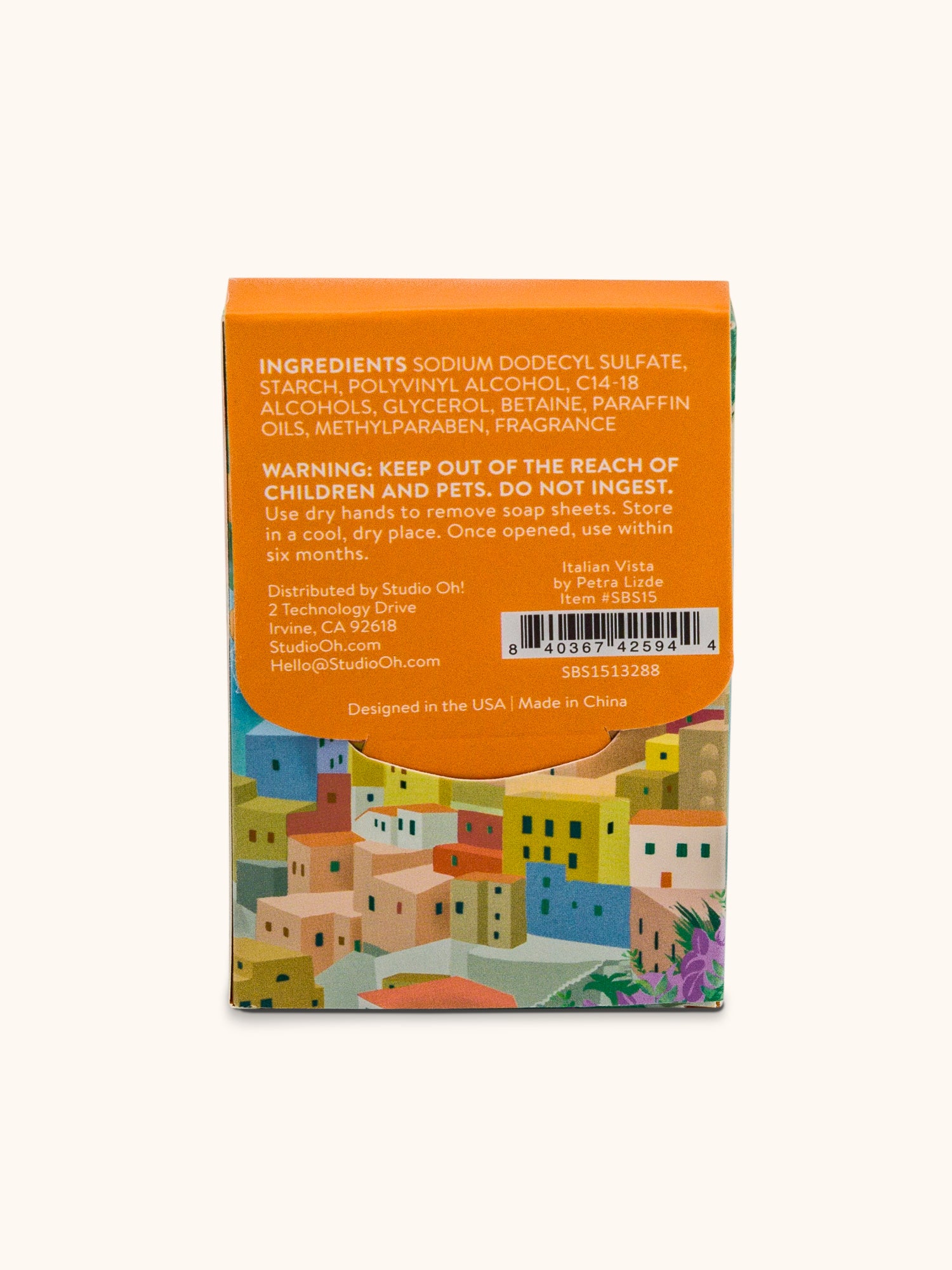 Italian Vista Single-Use Soap Sheets – Studio Oh!