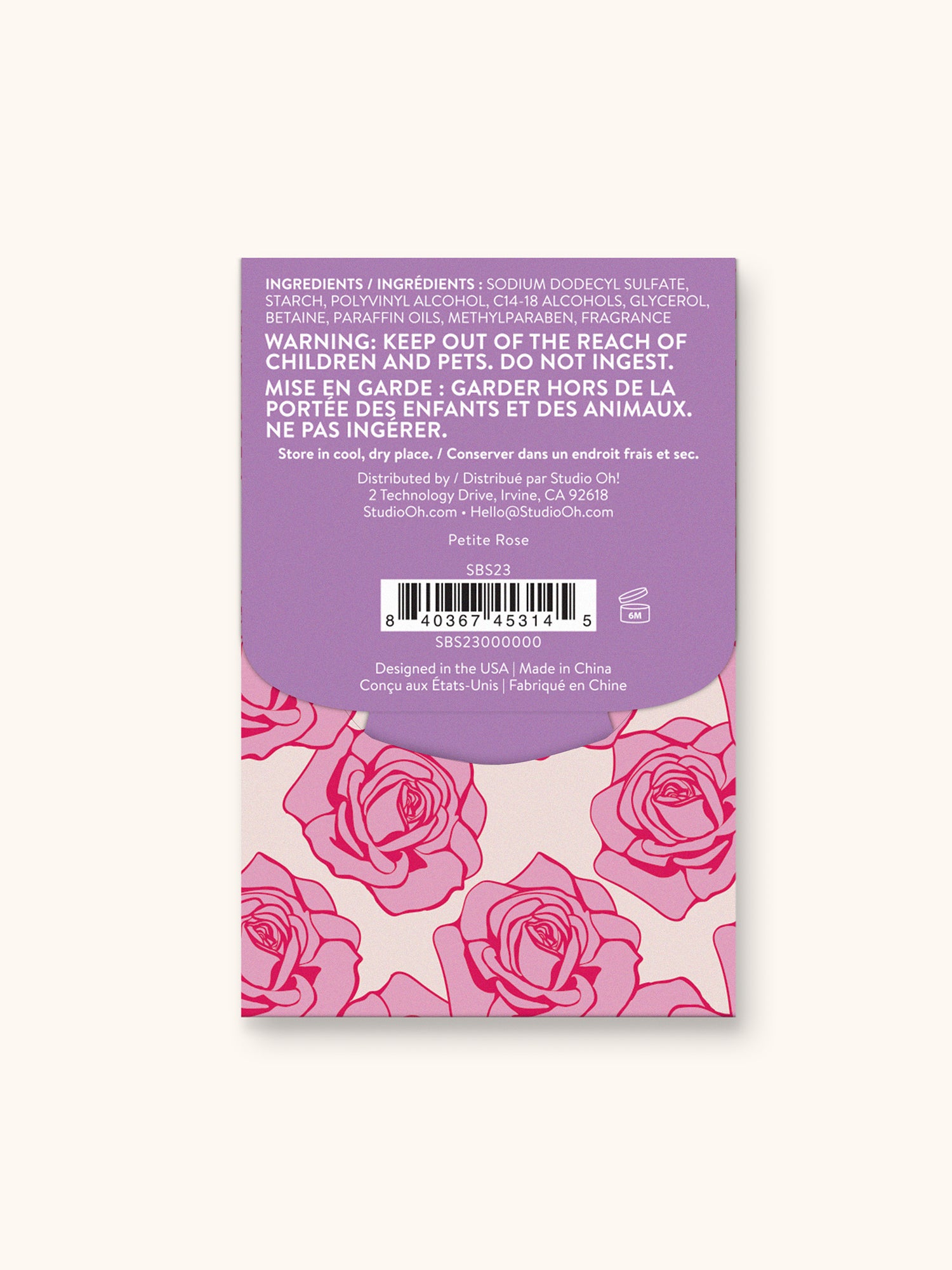 Petite Rose Single-Use Soap Sheets – Studio Oh!