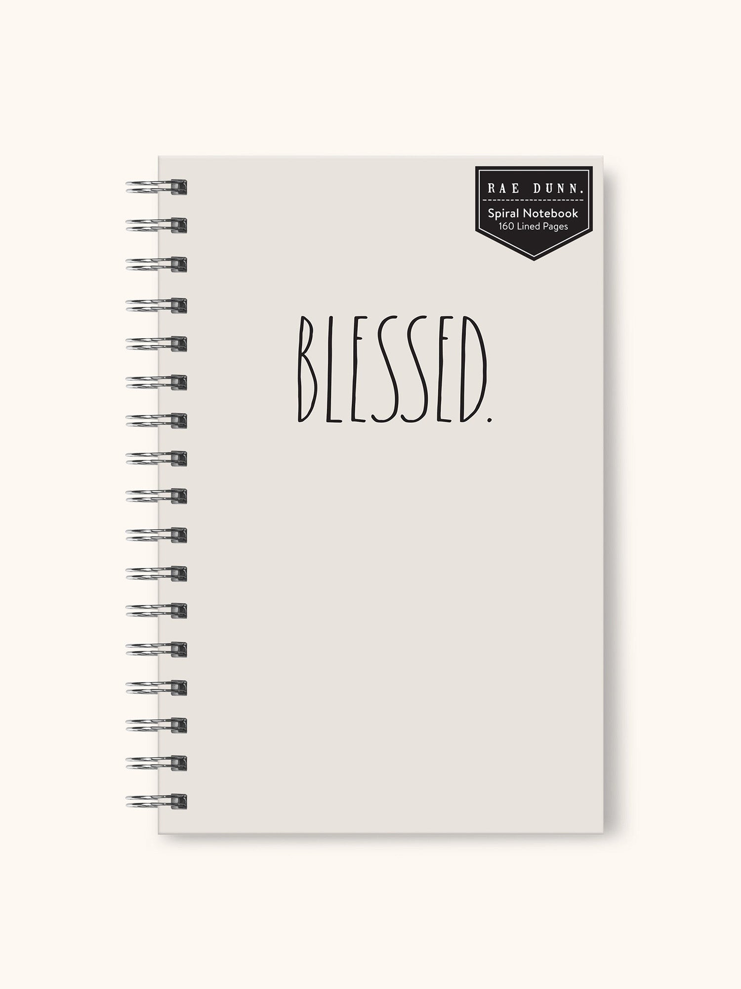 Rae Dunn BLESSED Medium Spiral Notebook – Studio Oh!