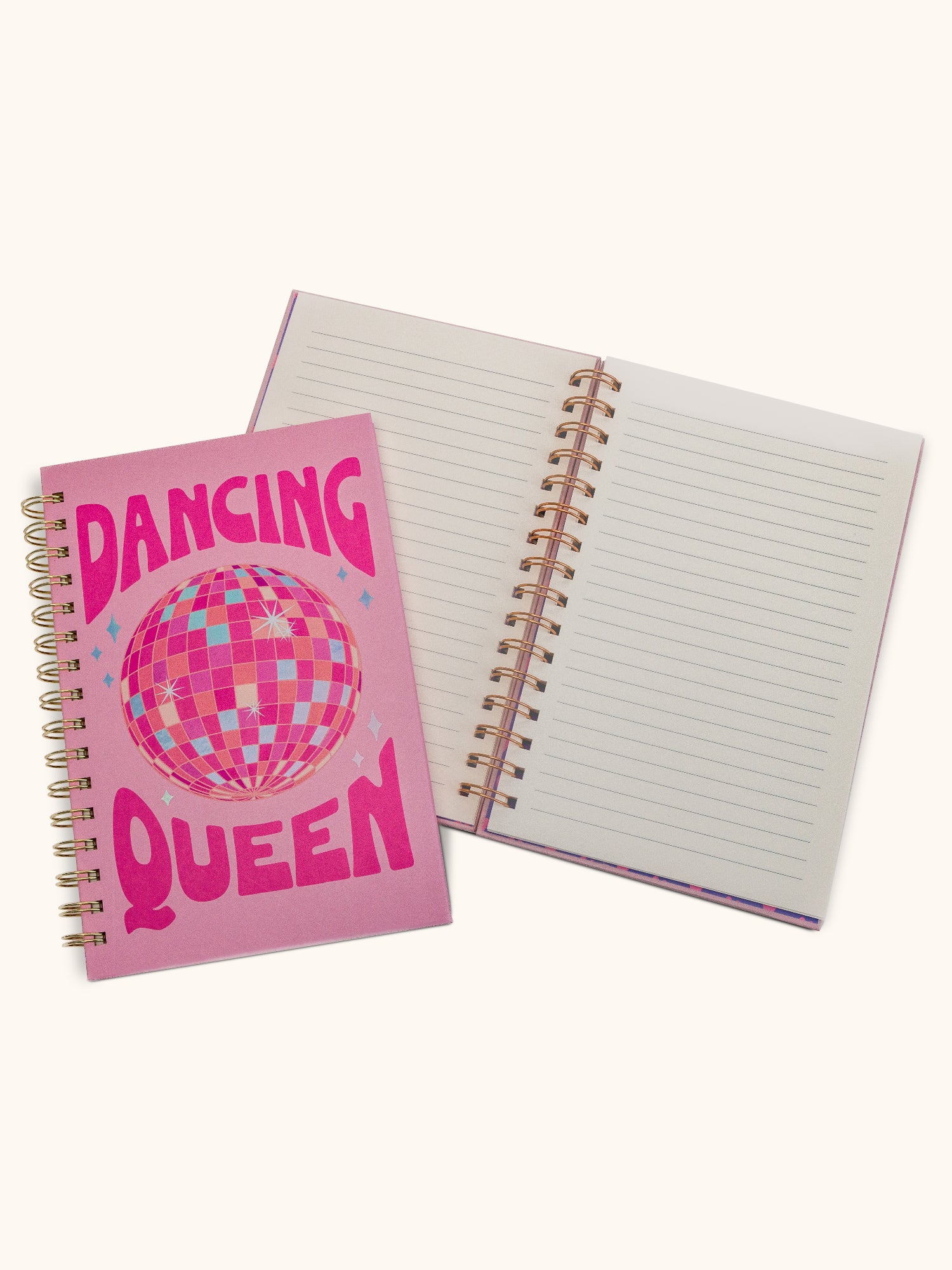 Dancing Queen Medium Spiral Notebook – Studio Oh!
