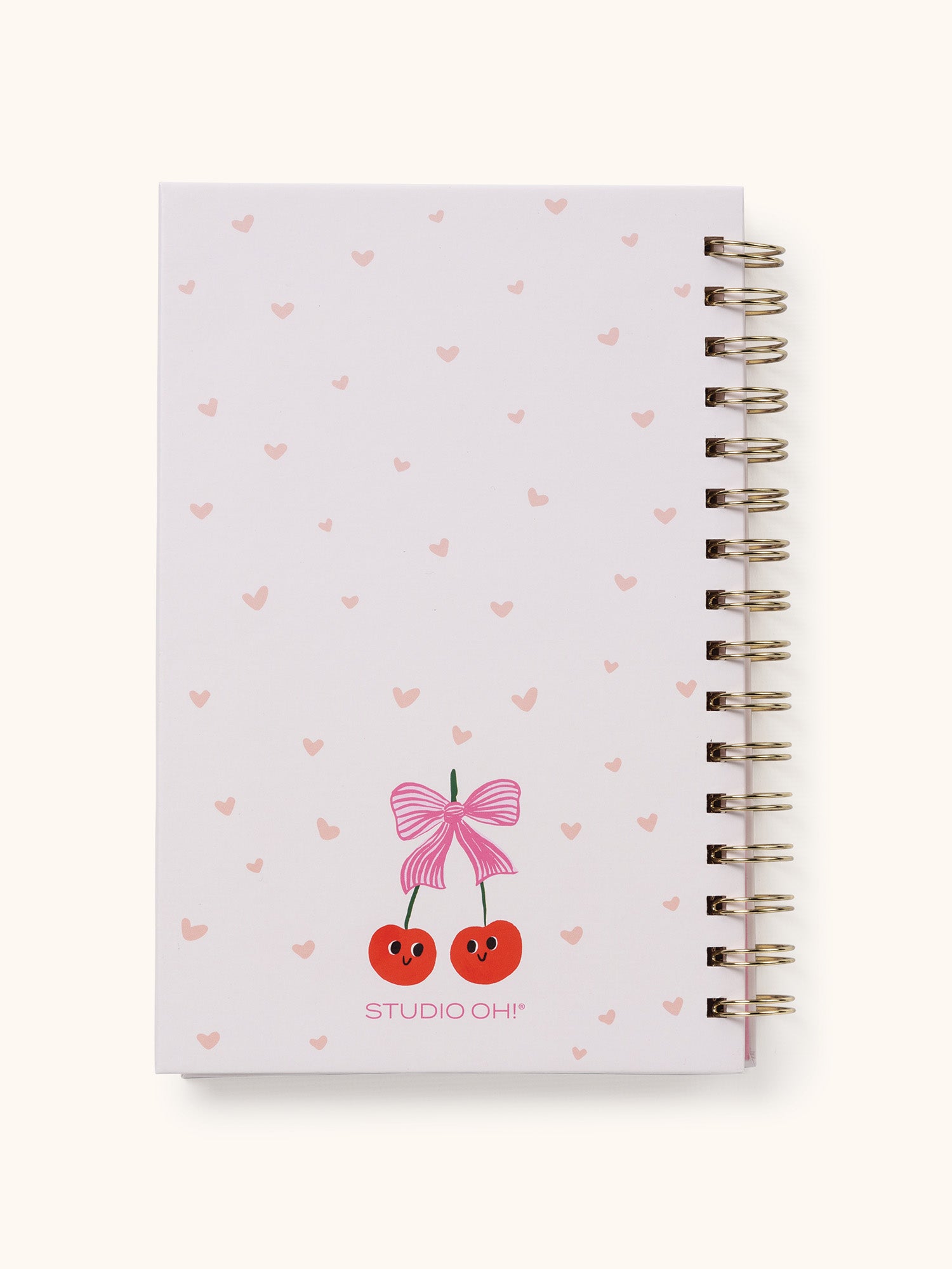 Sweetest Cherry Medium Spiral Notebook – Studio Oh!