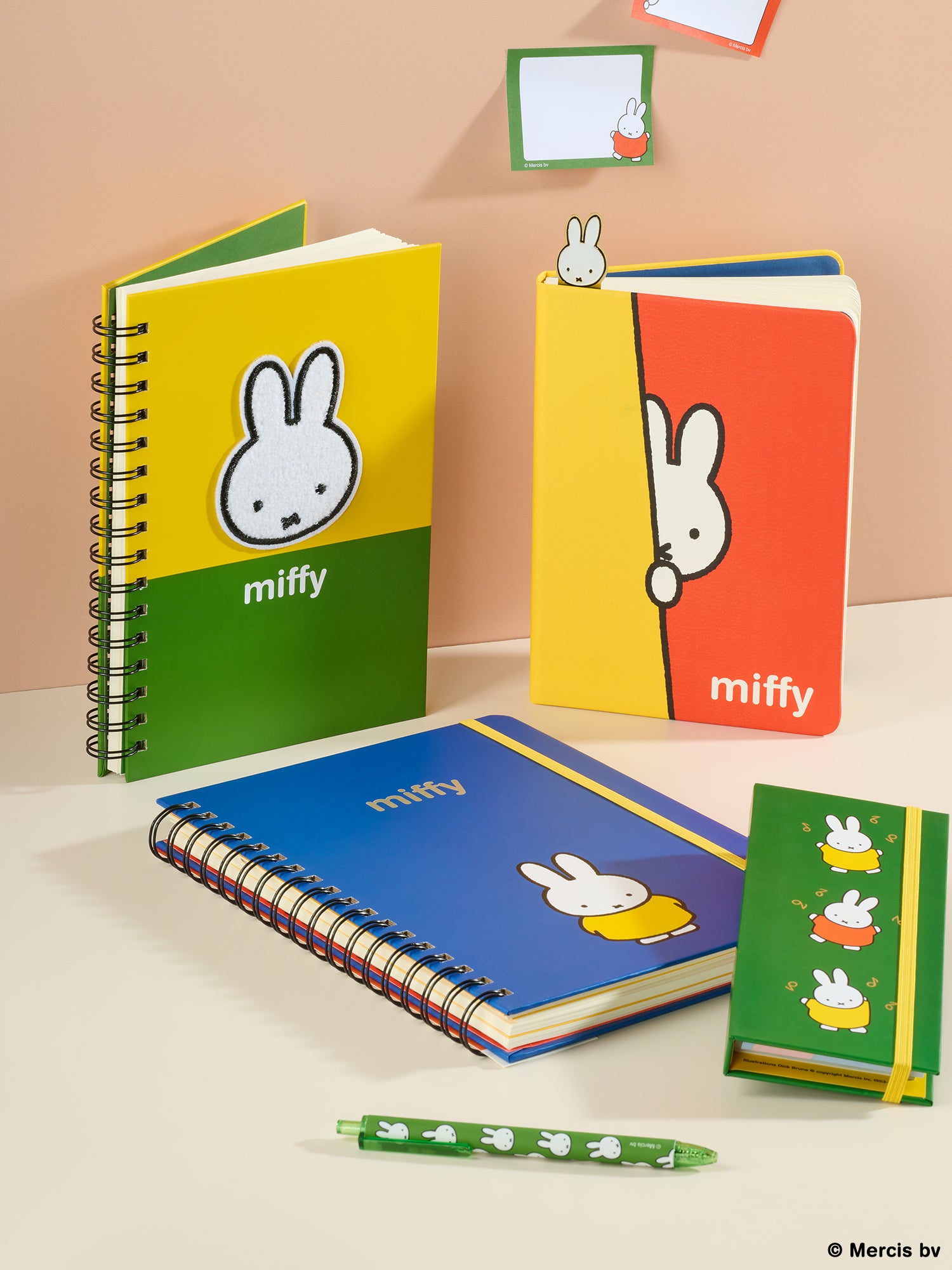 Classic Miffy Medium Spiral Notebook with Chenille Patch – Studio Oh!