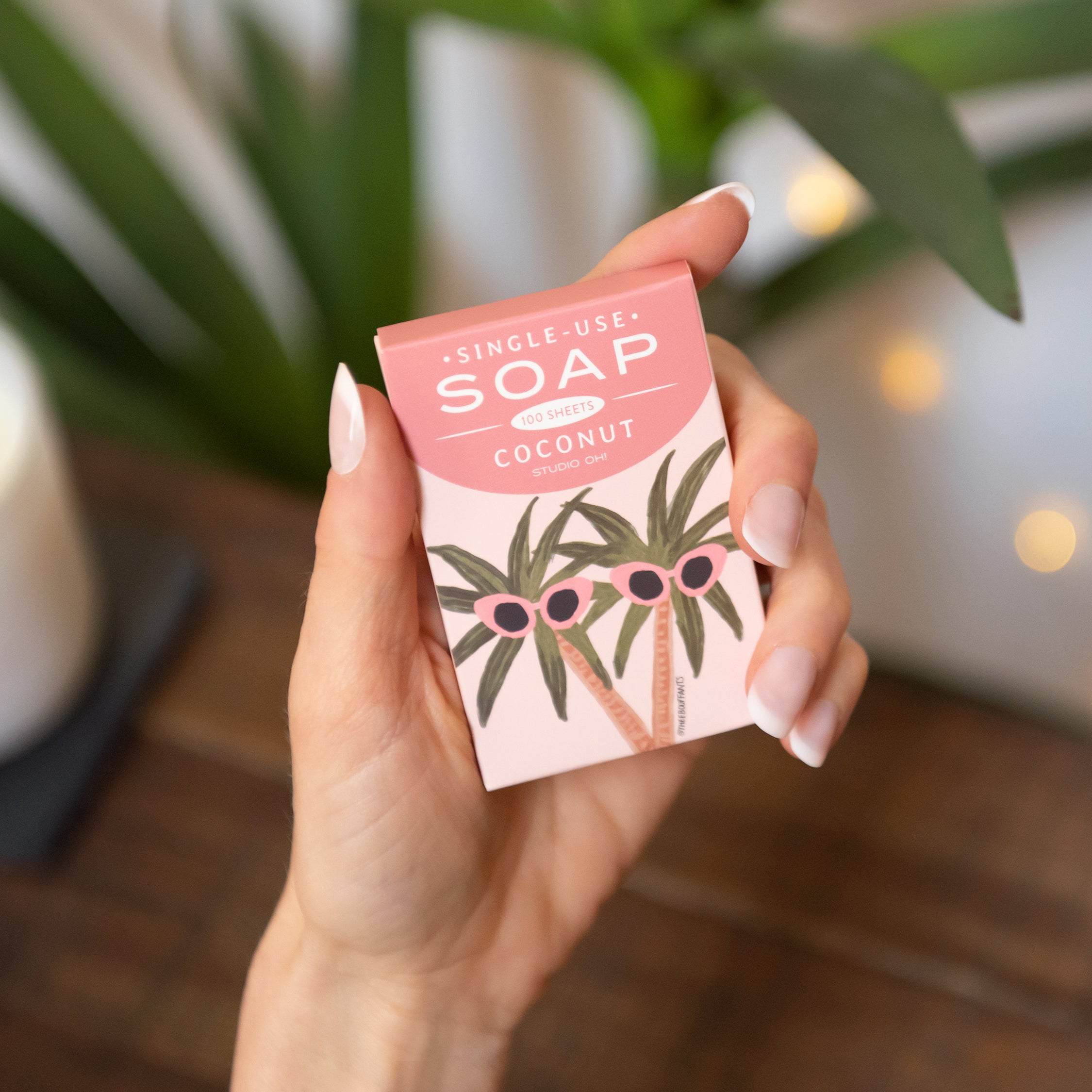 Sunny Palms Single-Use Soap Sheets – Studio Oh!